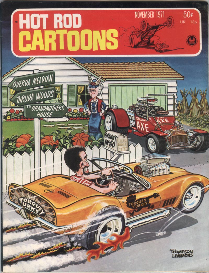 VINTAGE SPIRIT: Hot Rod Cartoons
